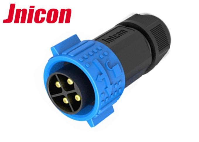 High Current Waterproof Plug Socket , Aviation 50A Circular Industrial ...
