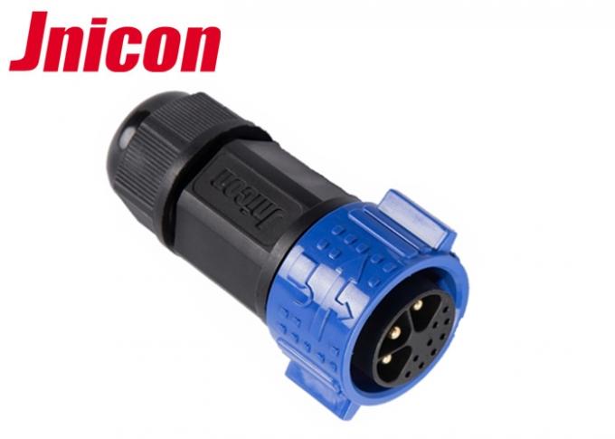 Jnicon Multi Pin Connectors Waterproof , Power / Signal 12 Pin ...