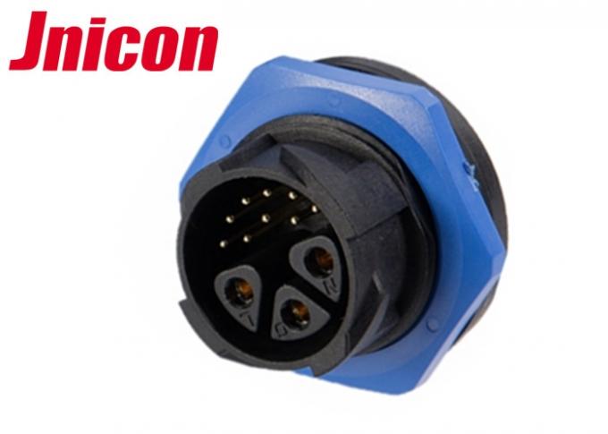 Jnicon Multi Pin Connectors Waterproof , Power / Signal 12 Pin ...
