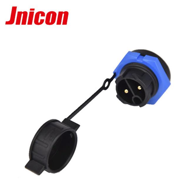 IP67 Electrical Waterproof Panel Mount Connector Plug And Socket 2 Pin ...