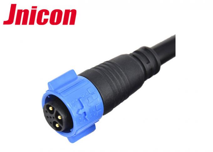 Push Locking Multi Pin Connectors Waterproof , Male Female Watertight ...