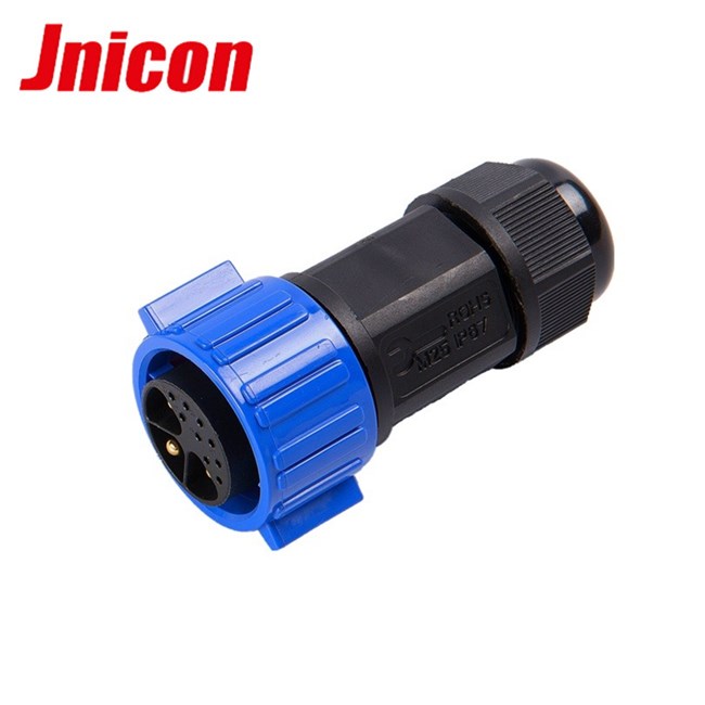 3+9 Pin IP67 Plug Socket Multi Pin Connectors Waterproof Data And Power ...