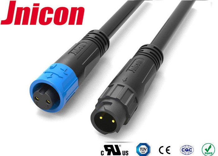 30A DC Data Waterproof Cable Connector IP67 20 Pin Self Locking Multi ...