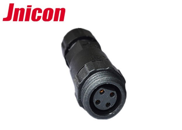 UL Approved 10A Waterproof Plug Connectors 4 Pole Male Female Screw ...