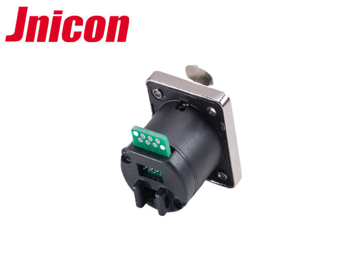 LED Screen RJ45 Panel Mount Waterproof Connector IP65 PCB Board UL Approved