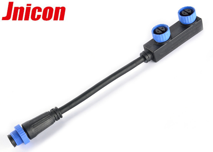 F Type Outdoor Waterproof Connectors , Splitter Version Cable IP68 ...