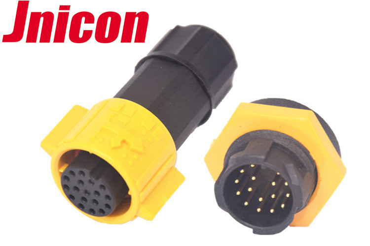 Plug And Socket Waterproof Circular Connectors 5 Pin Aviation ...